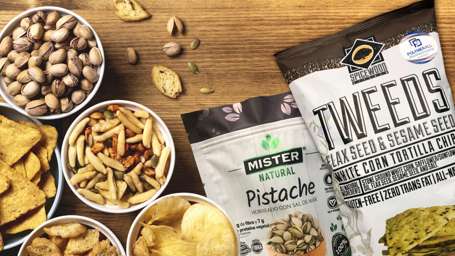 Custom Snack Packaging - Polymerall Flexible Packaging